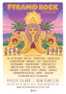 Pyramid Rock Festival 2012 Line Up