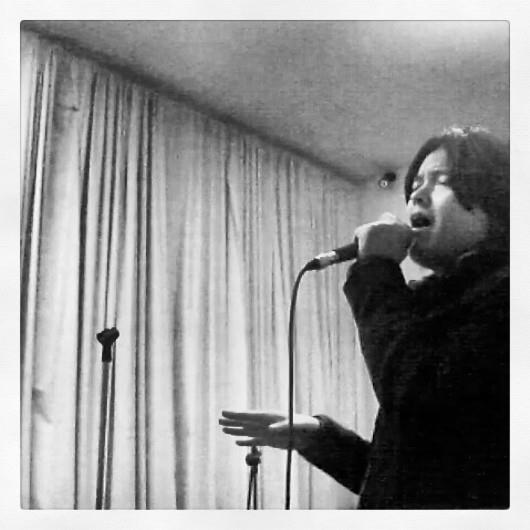 Kevin Vox rehearsing and singing with emotion at Vox Singing Academy ...