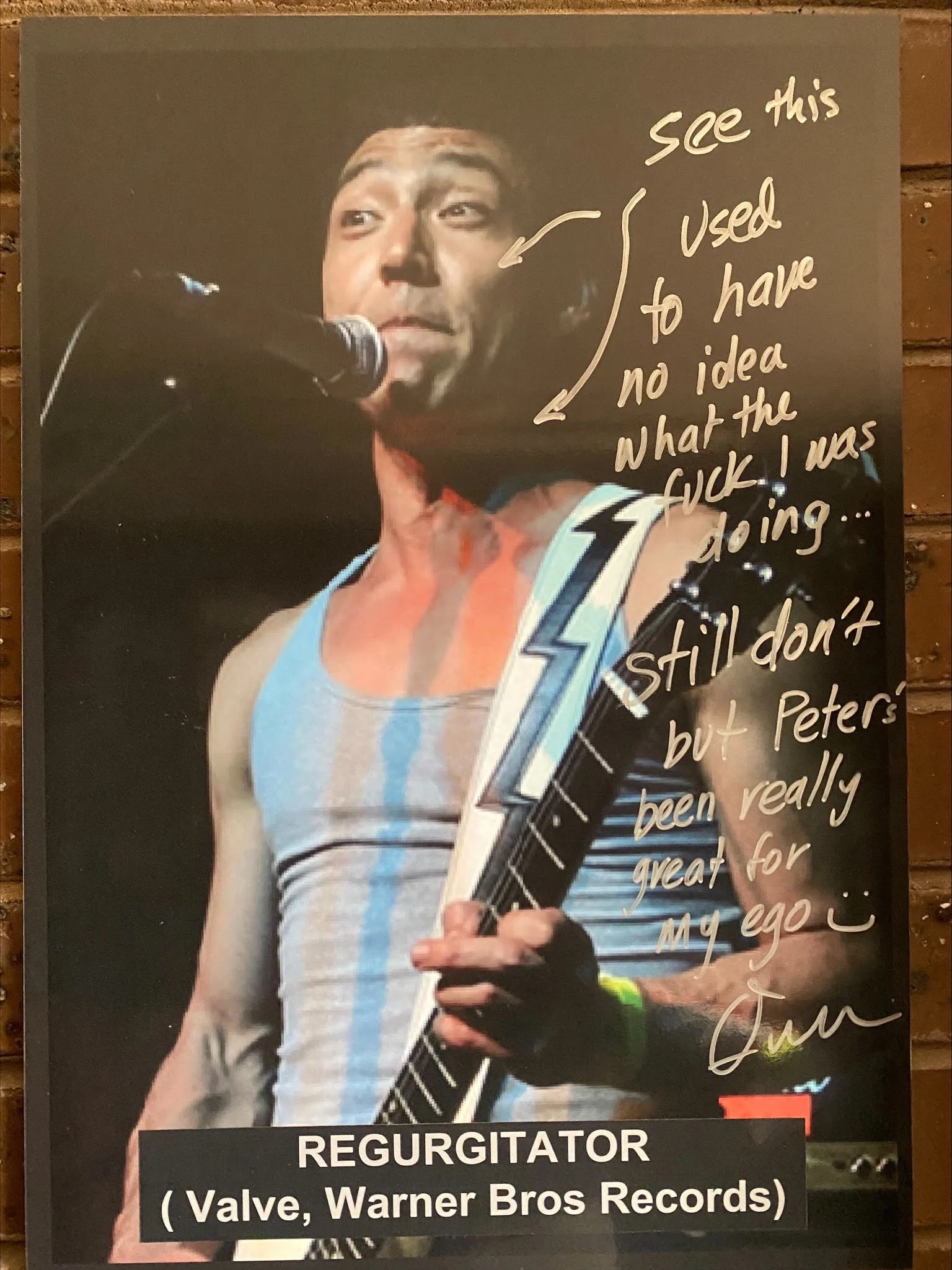 REGURGITATOR – Valve/Warner Bros Records