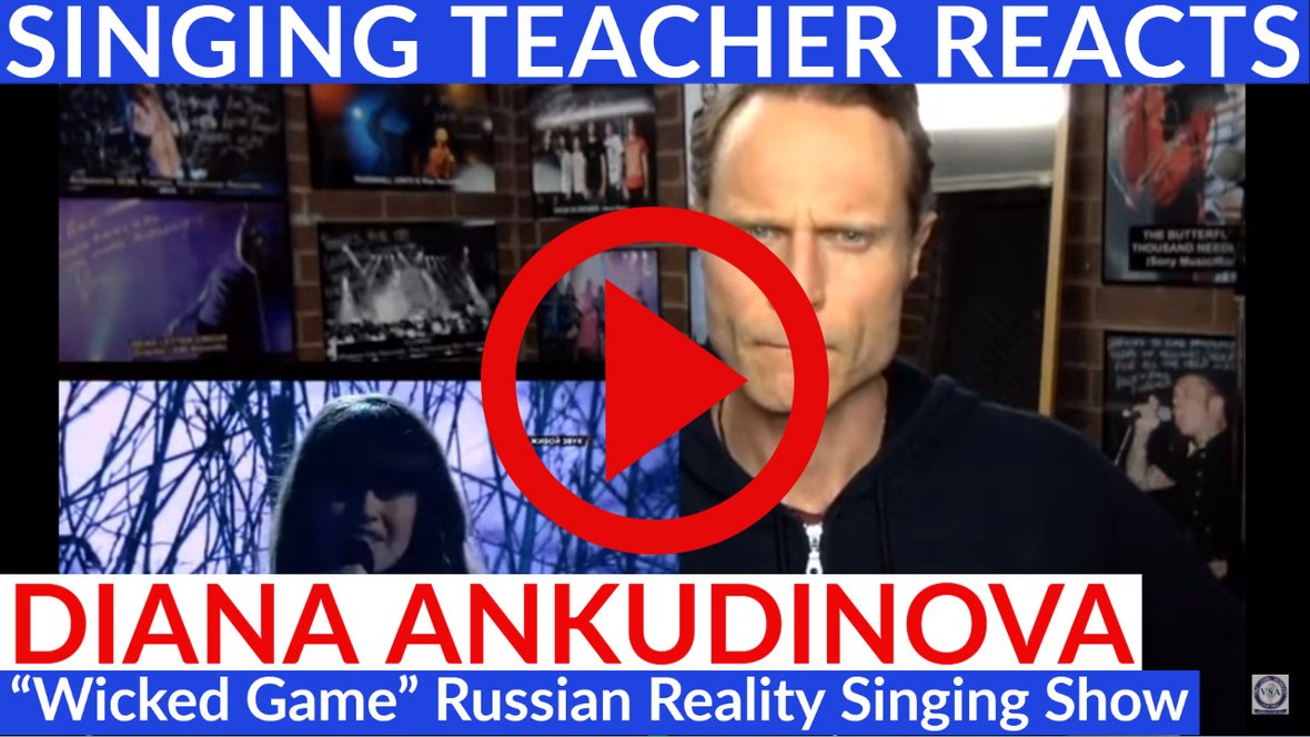 SINGING TEACHER REACTS -Diana Ankudinova 15 y o "Wicked Game" Russian ...